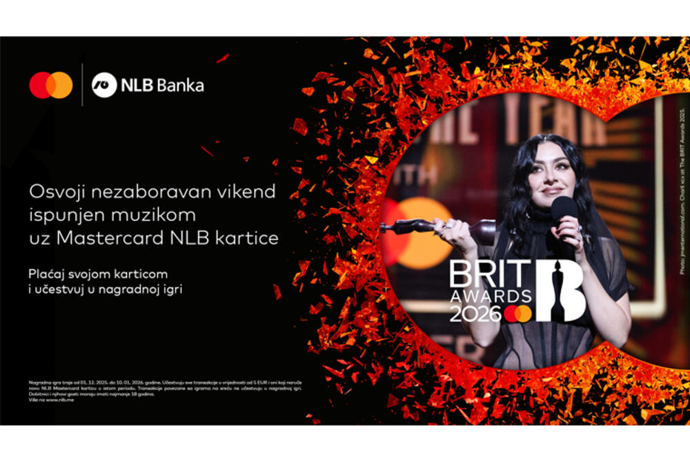 NLB Banka i Mastercard vode vas na BRIT Awards 2026 - Pocetna.me